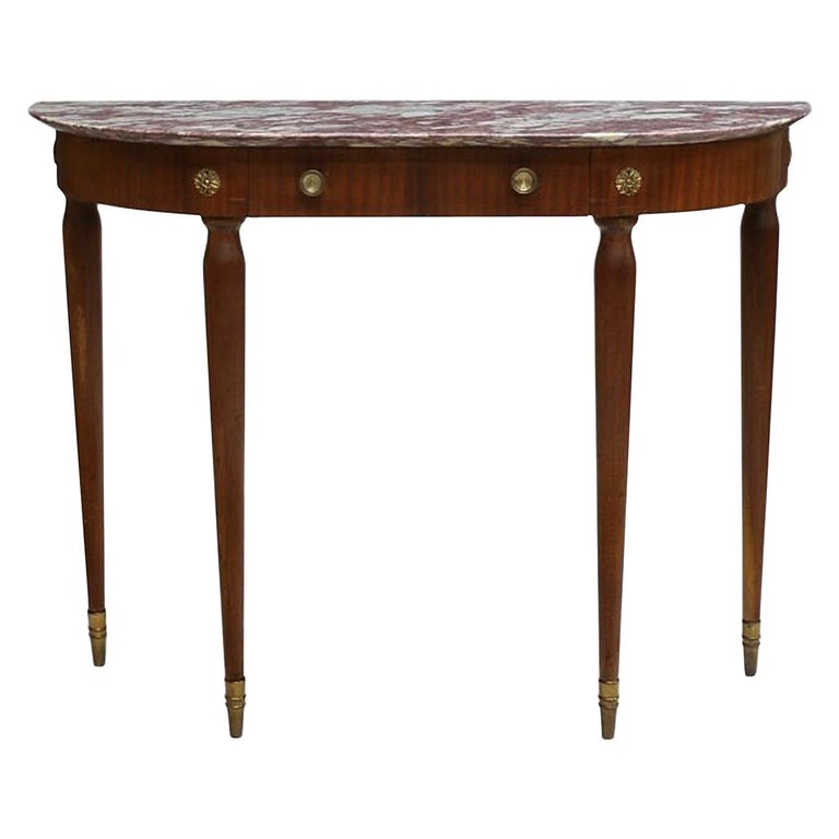 Italian Art Deco Style Console Table at 1stDibs