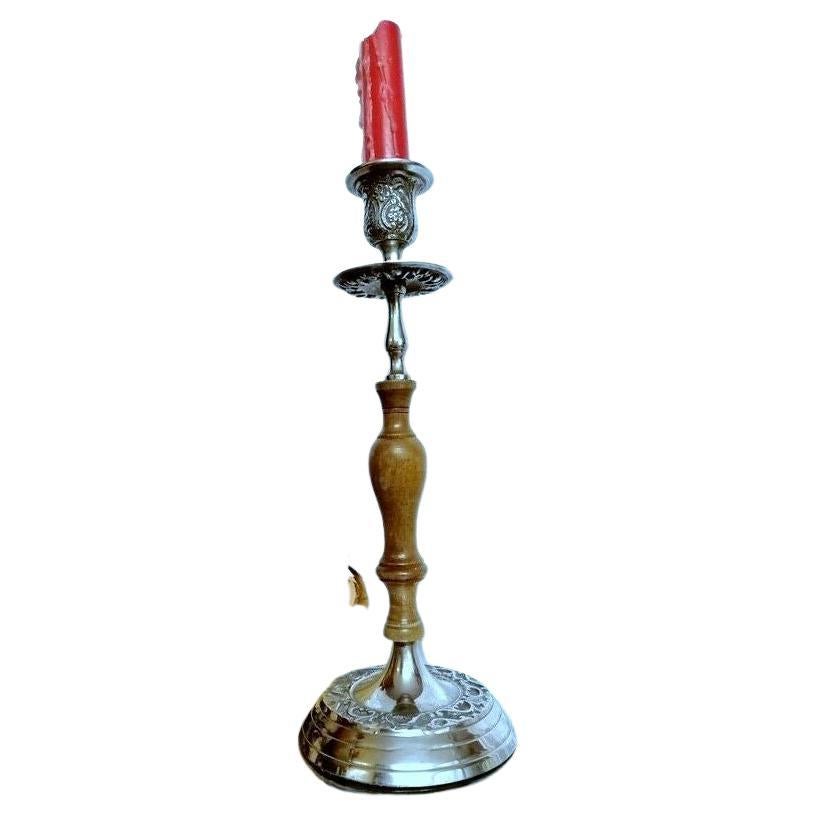 Machine Age Art Deco Skyscraper Candlestick Holders Merle Faber Silver ...