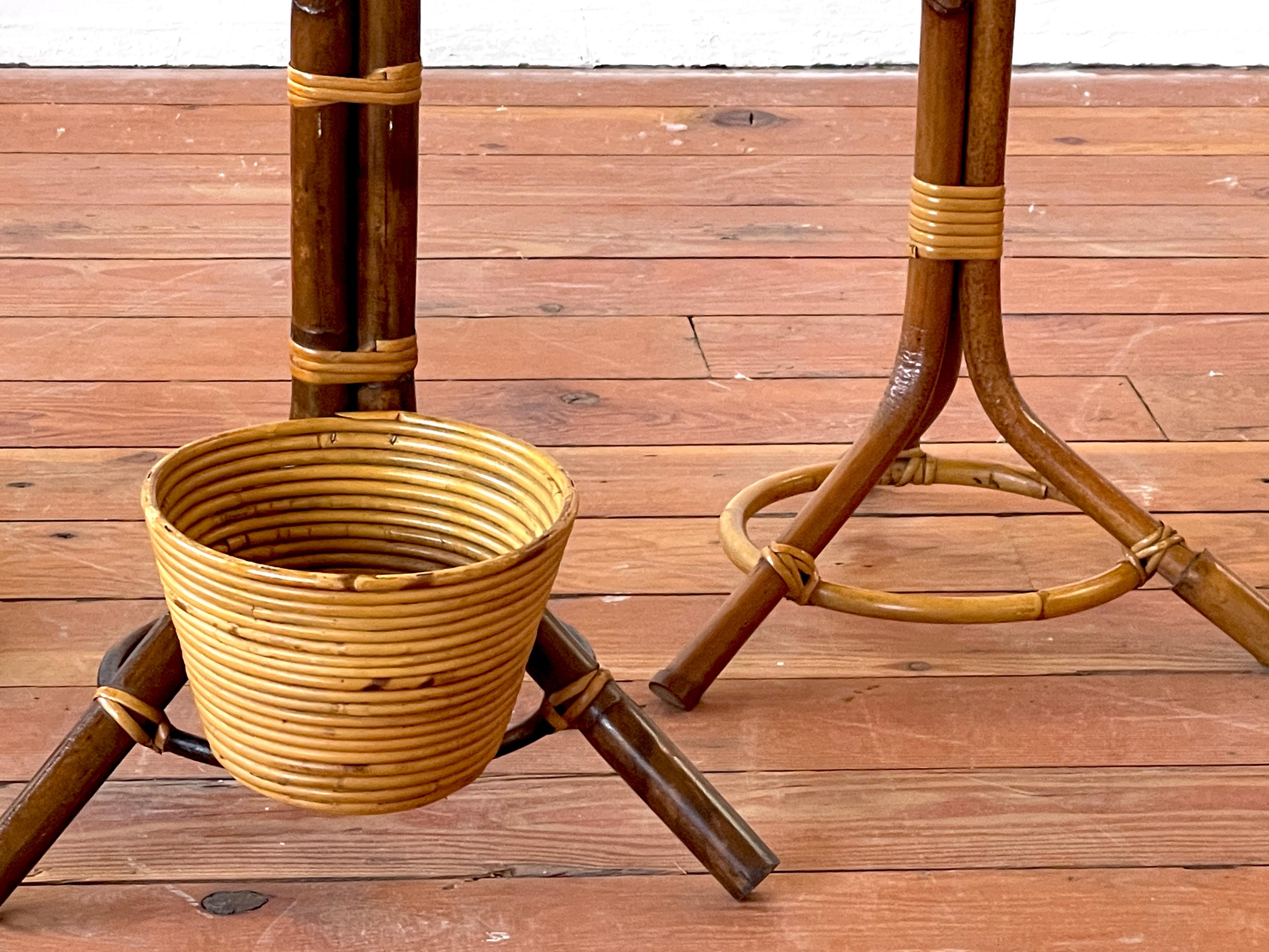 Italian Bamboo Plant Stands at 1stDibs