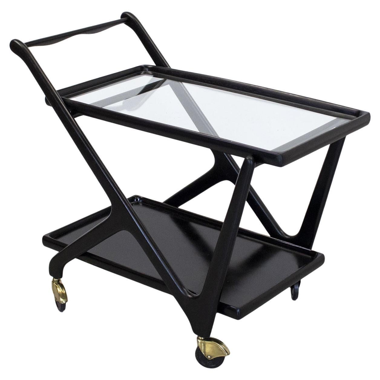 Italian Bar Cart by Cesare Lacca for Cassina, 1950s For Sale at 1stDibs