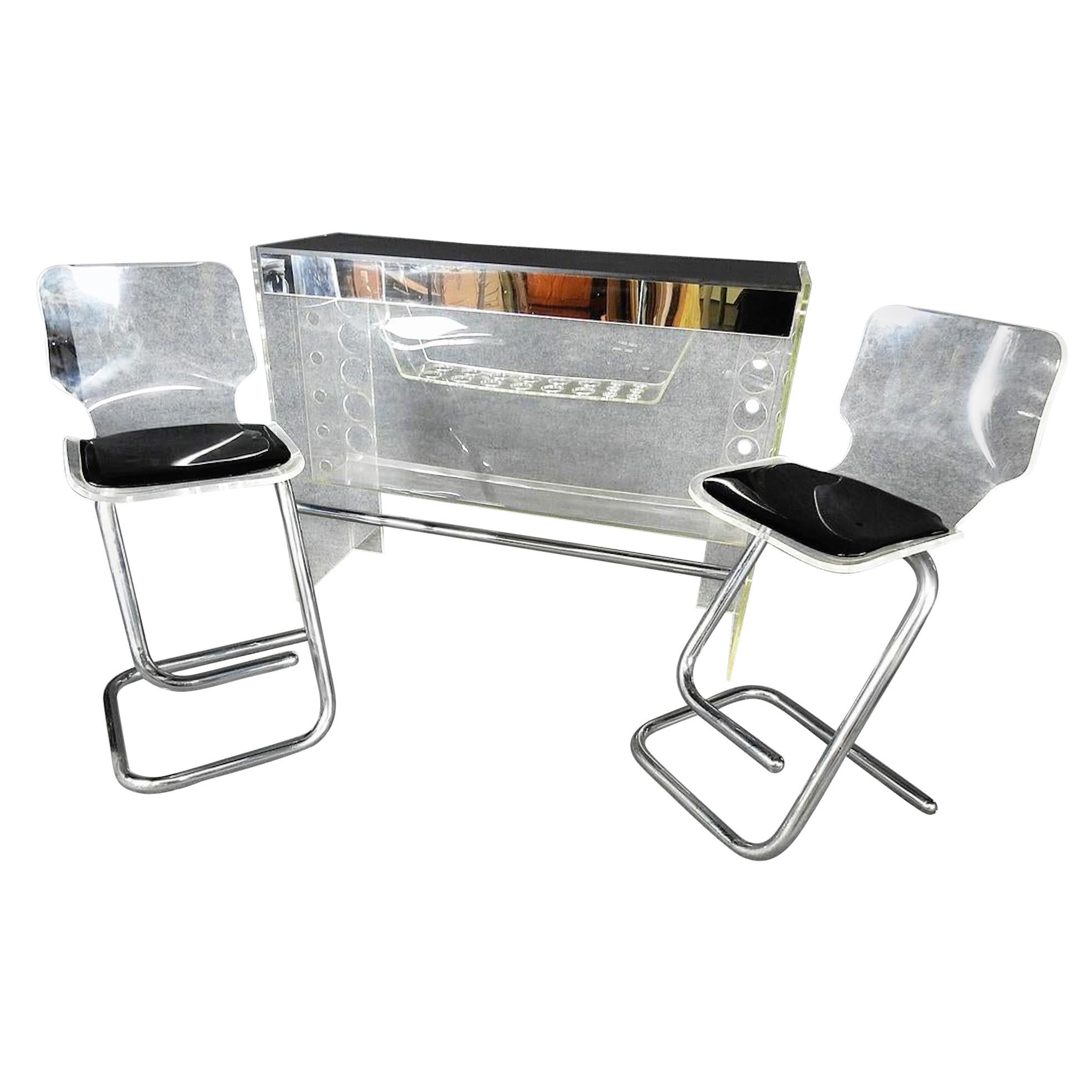 Italian Modern Freestanding Bar at 1stDibs | free standing bars, free ...