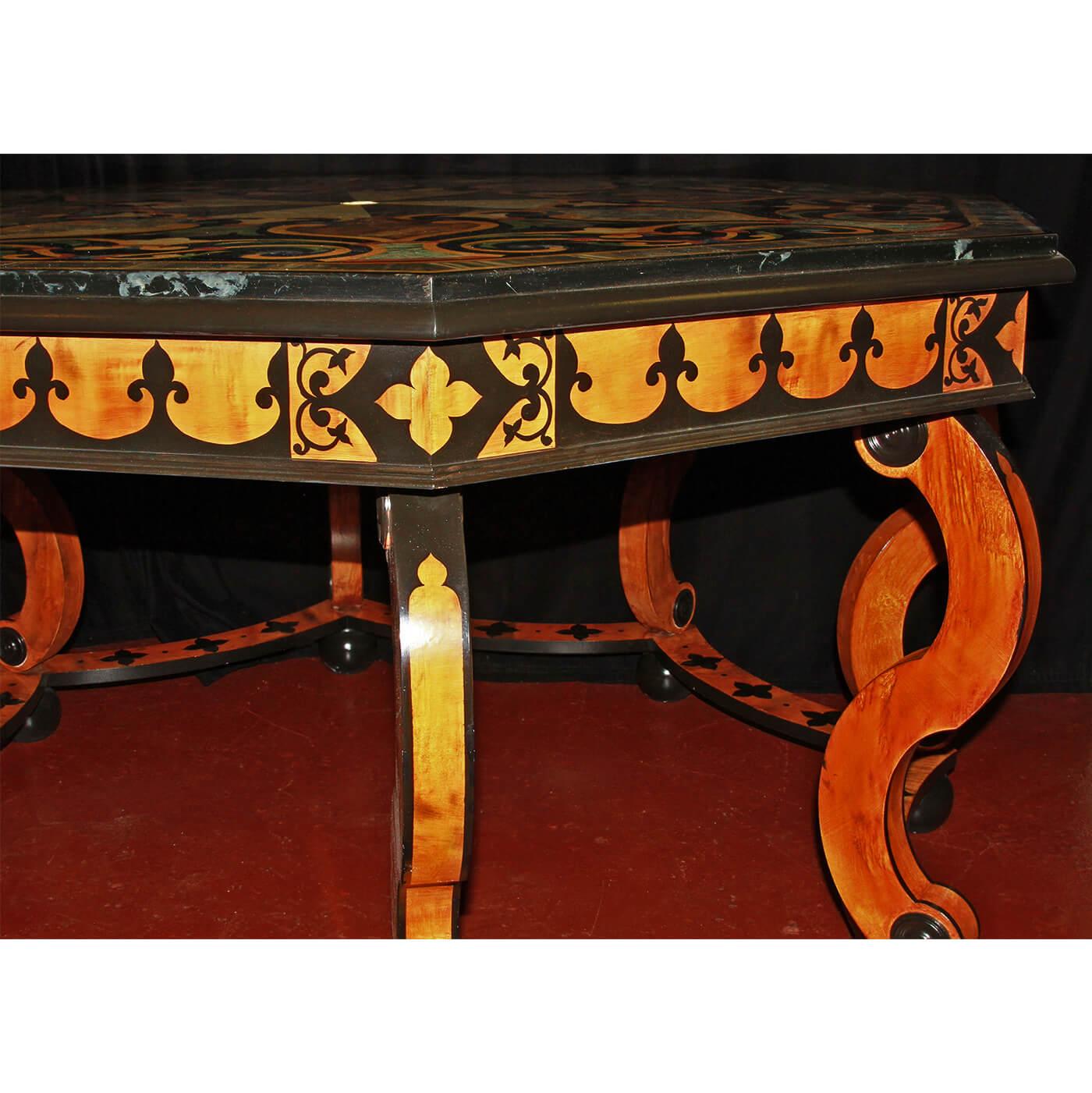 Italian Baroque Center Table For Sale at 1stDibs