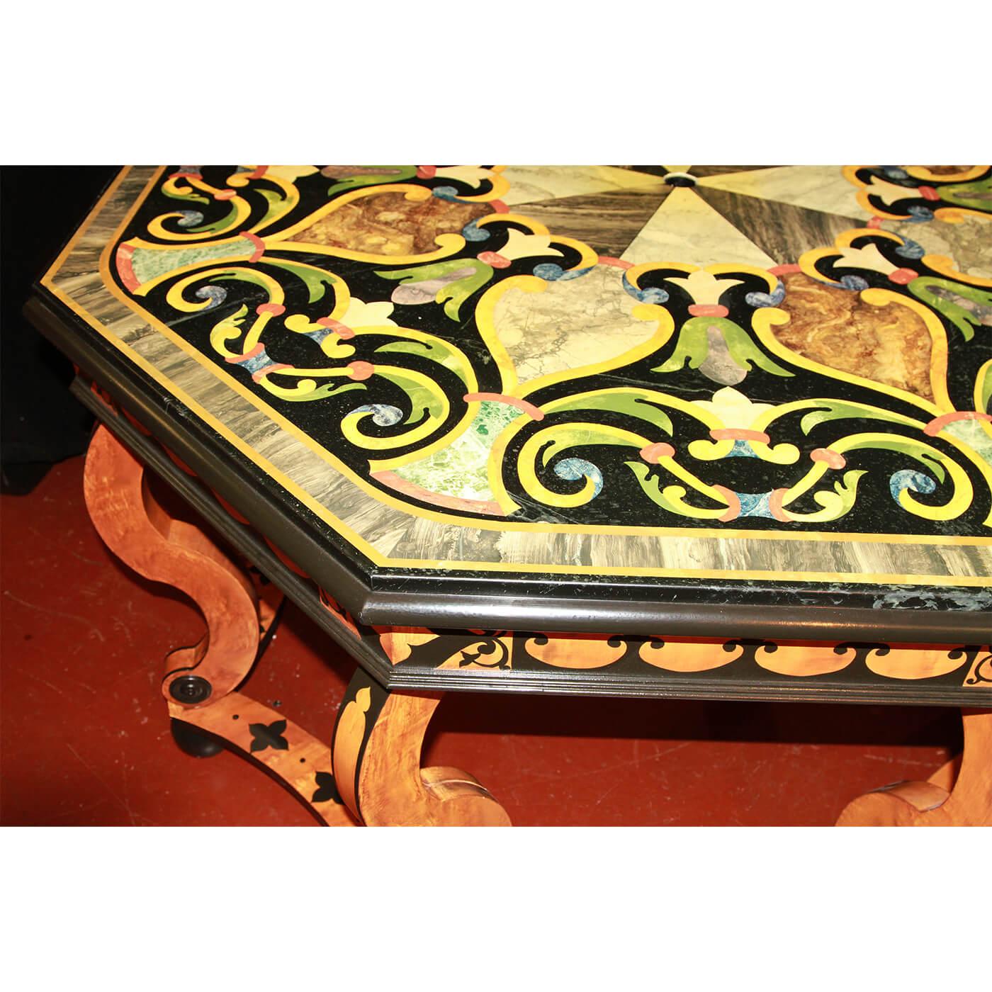 Italian Baroque Center Table For Sale at 1stDibs