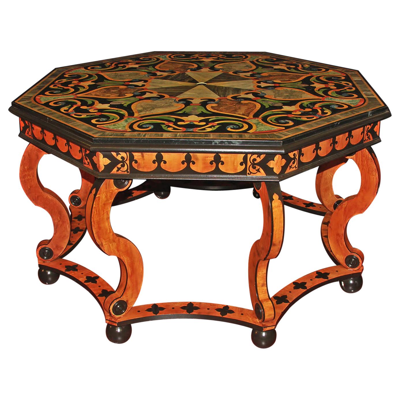 Italian Baroque Center Table For Sale at 1stDibs
