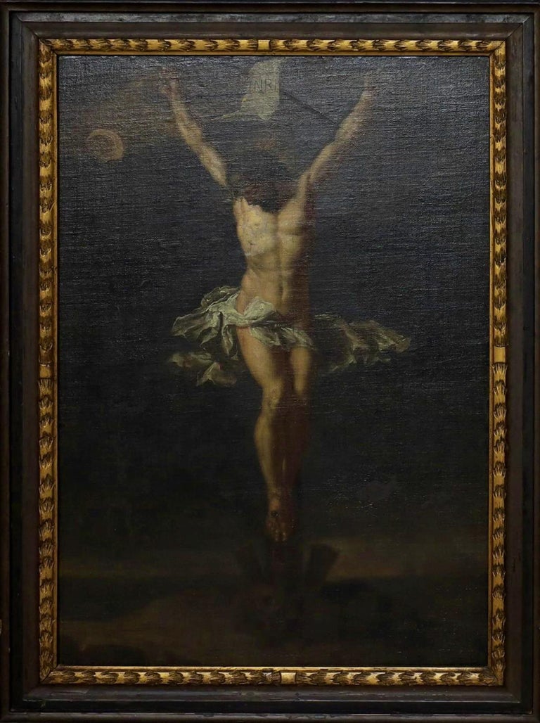Italian Baroque School of the 17th Century "Christ in the Cross" at 1stDibs