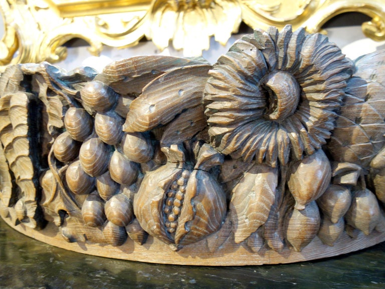 Italian Baroque Style Carved Capital Frieze Architectural Element ...