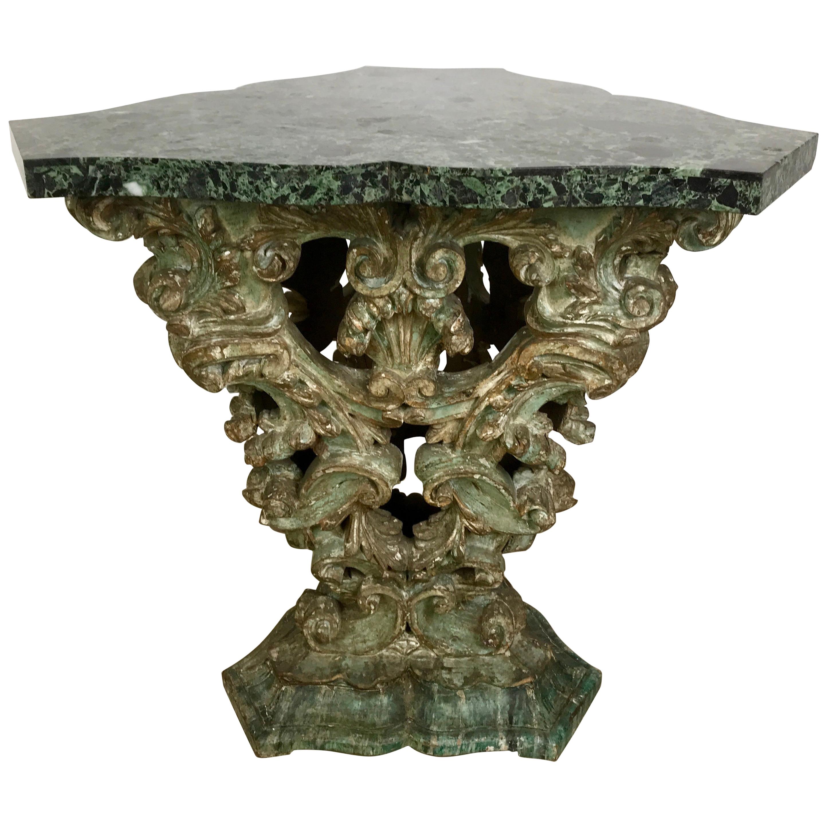 Italian Baroque Style Center Table For Sale at 1stDibs
