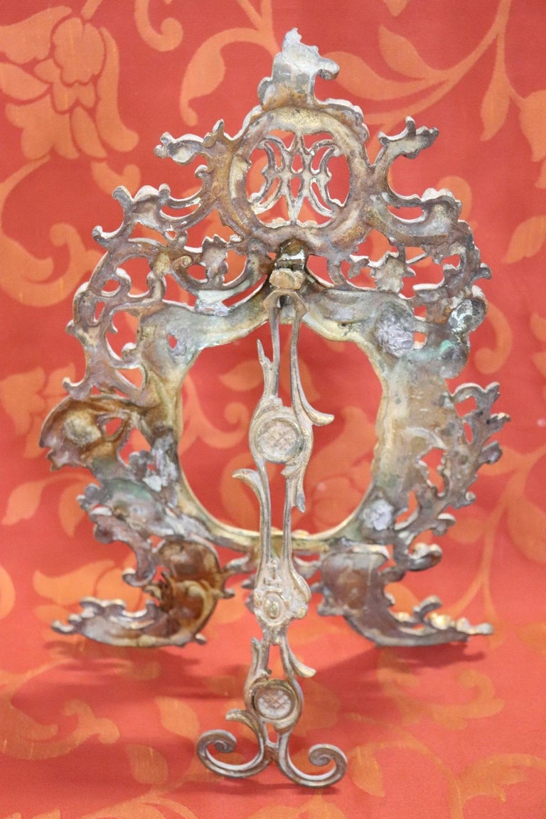 Italian Baroque Style Photo or Picture Frame in Gilded and Chiseled ...