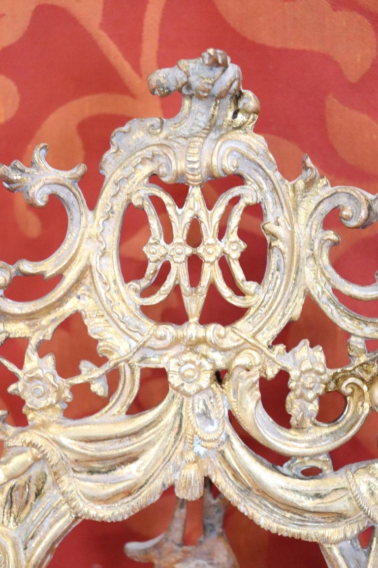 Italian Baroque Style Photo or Picture Frame in Gilded and Chiseled ...