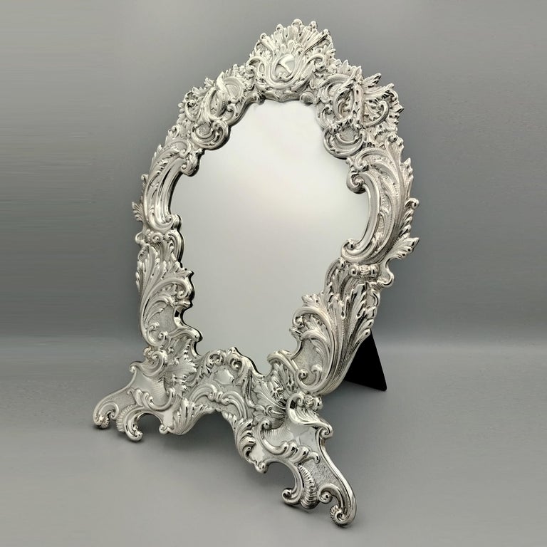 baroque table mirror