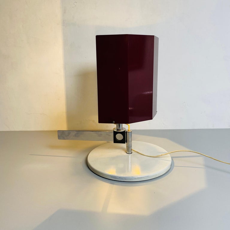 Italian Bauhaus Metal Table Lamp by Carl Jacob Jucker for Imago DP ...