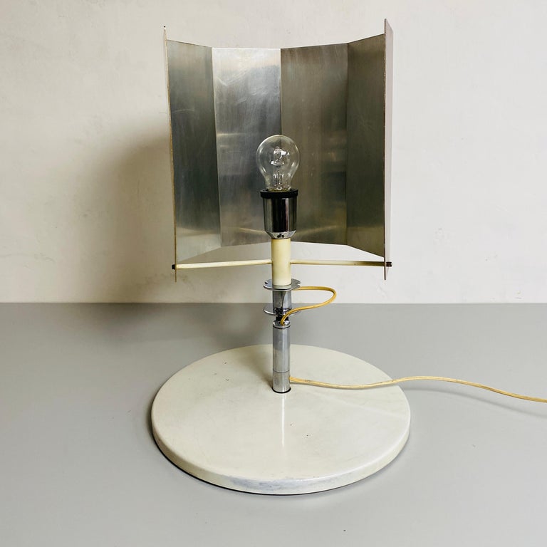 Italian Bauhaus Metal Table Lamp by Carl Jacob Jucker for Imago DP ...