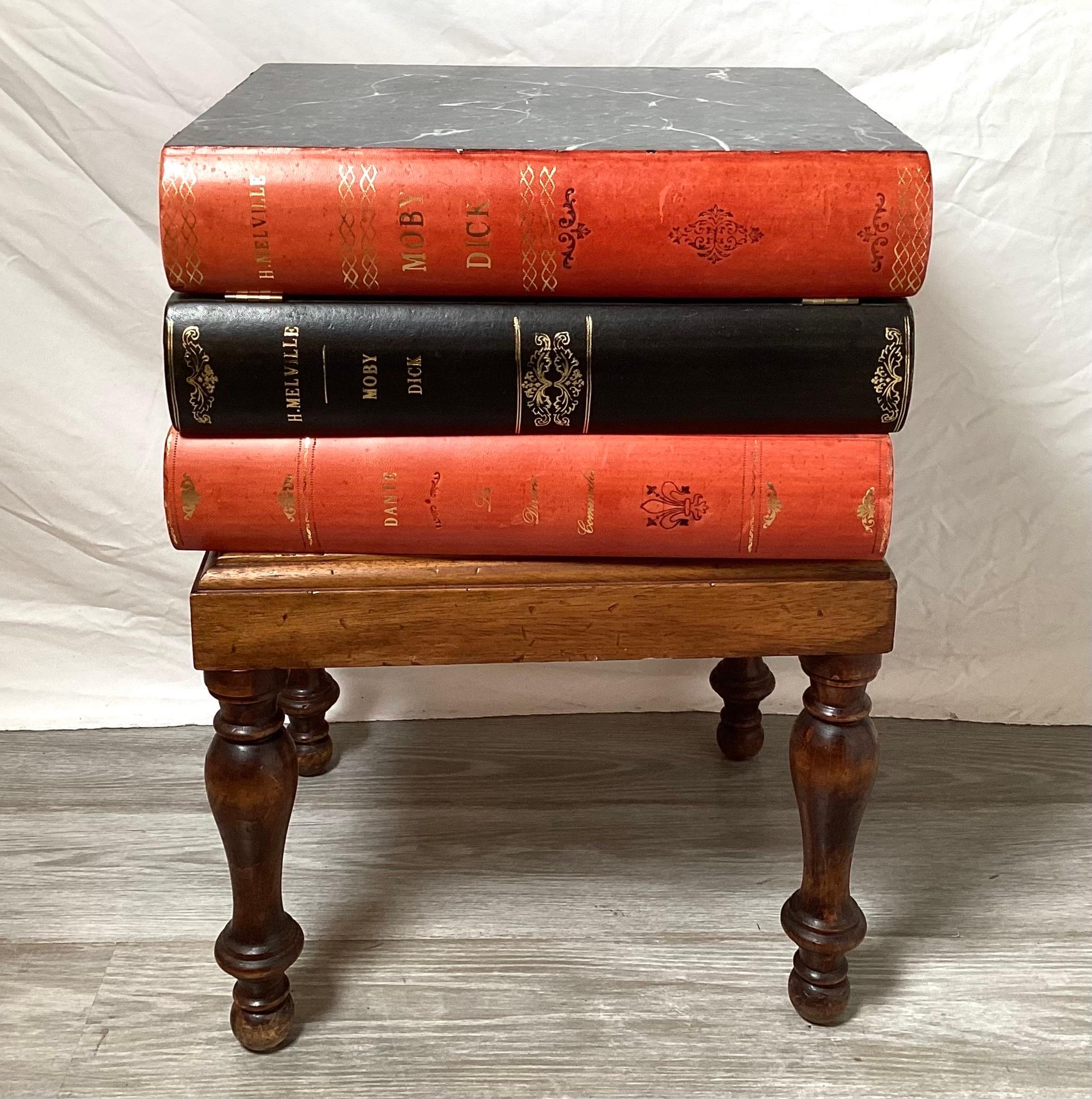 Italian Book Form Side Table at 1stDibs | book stack side table ...