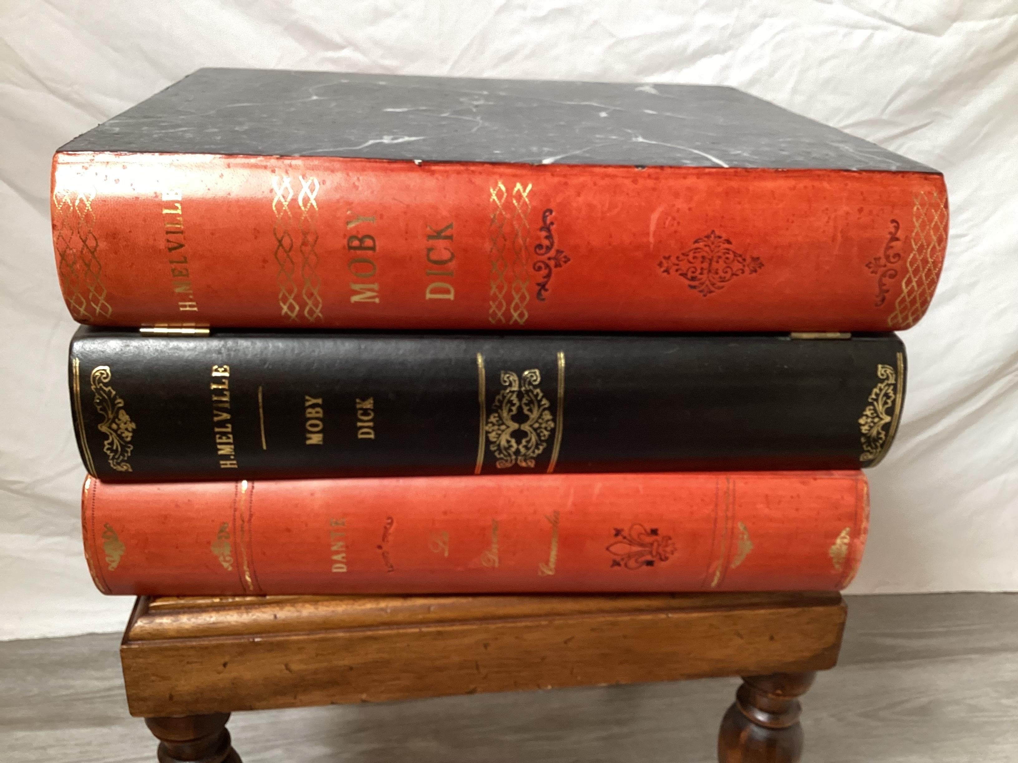 Italian Book Form Side Table at 1stDibs | book stack side table, stacked book side table ...