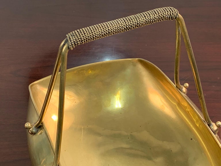 Italian Brass Centerpiece from the 1950s, Bowl, Italy, 1950s For Sale ...