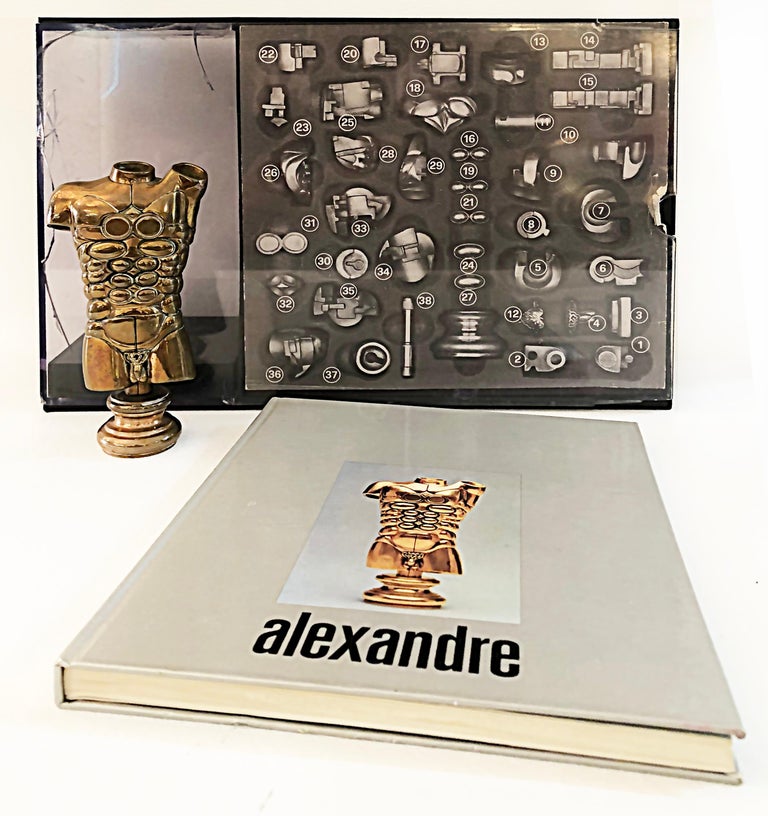Italian Bronze Miguel Ortiz Berrocal Sculpture "Alexandre", Large For ...