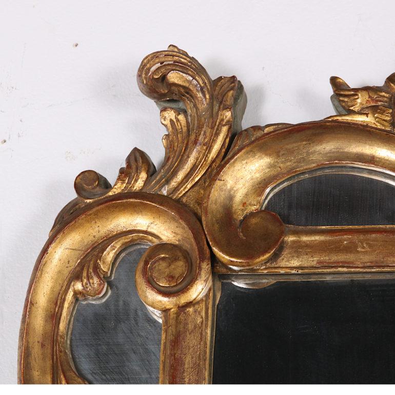 Italian Carved and Gilt Framed Mirror at 1stDibs | gilt framed mirrors ...