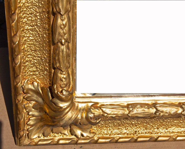 Italian Carved and Gold Gilt Baroque Picture Frame For Sale at 1stDibs ...