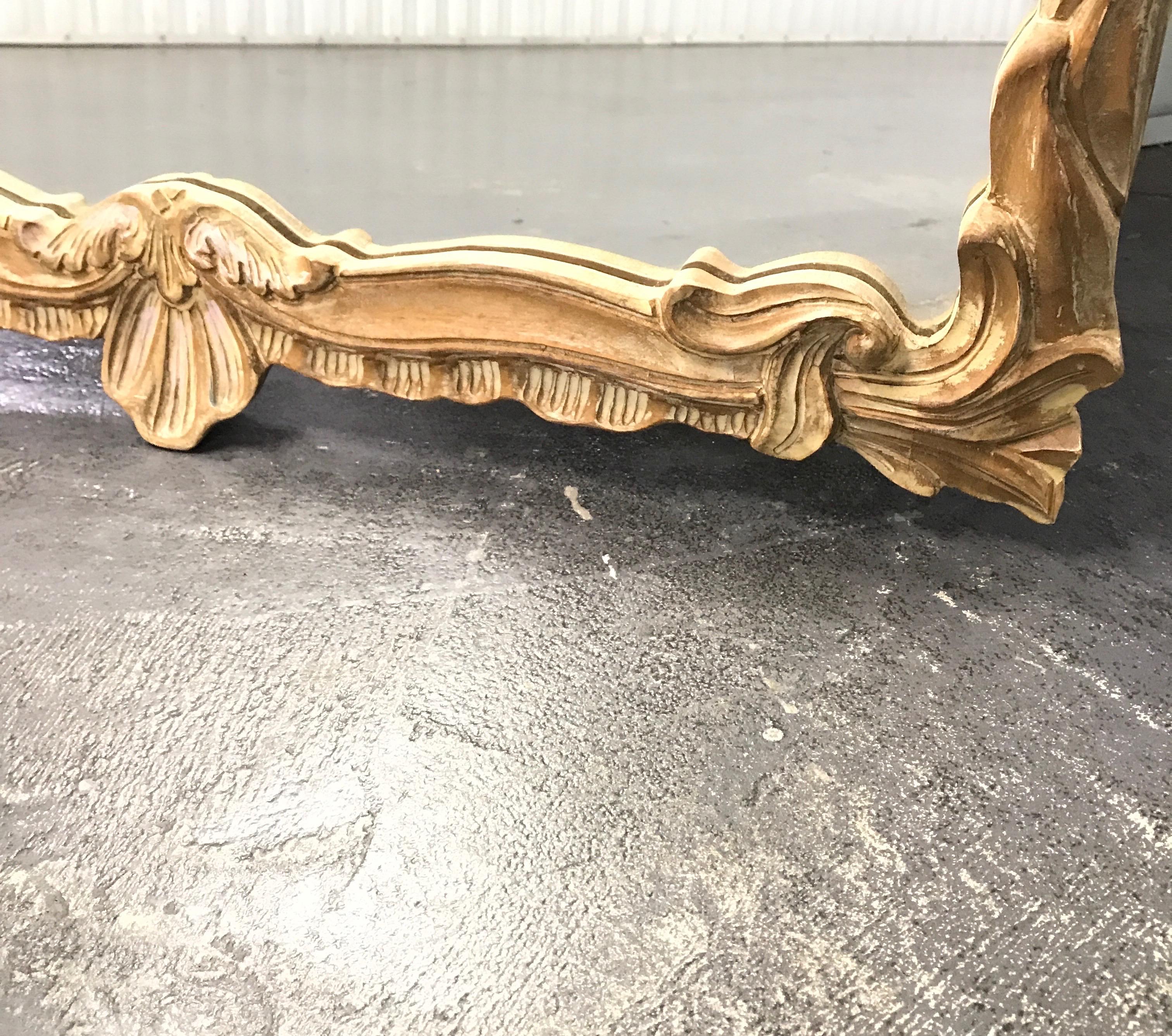 Italian Carved Shell Mirror at 1stDibs | gold shell mirror, antique ...