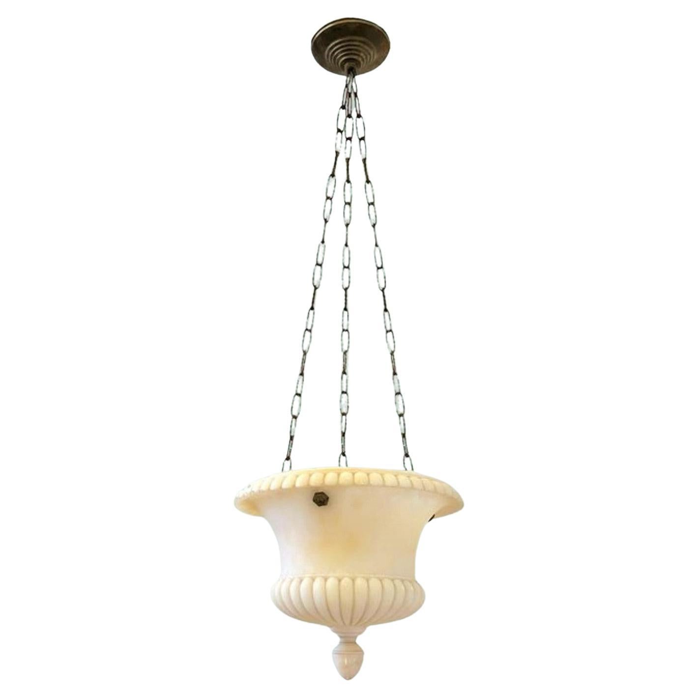 Alabaster Lantern For Sale at 1stDibs
