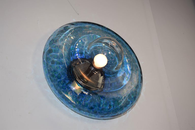 Italian Ceiling Lamp by Leucos, 1970s at 1stDibs