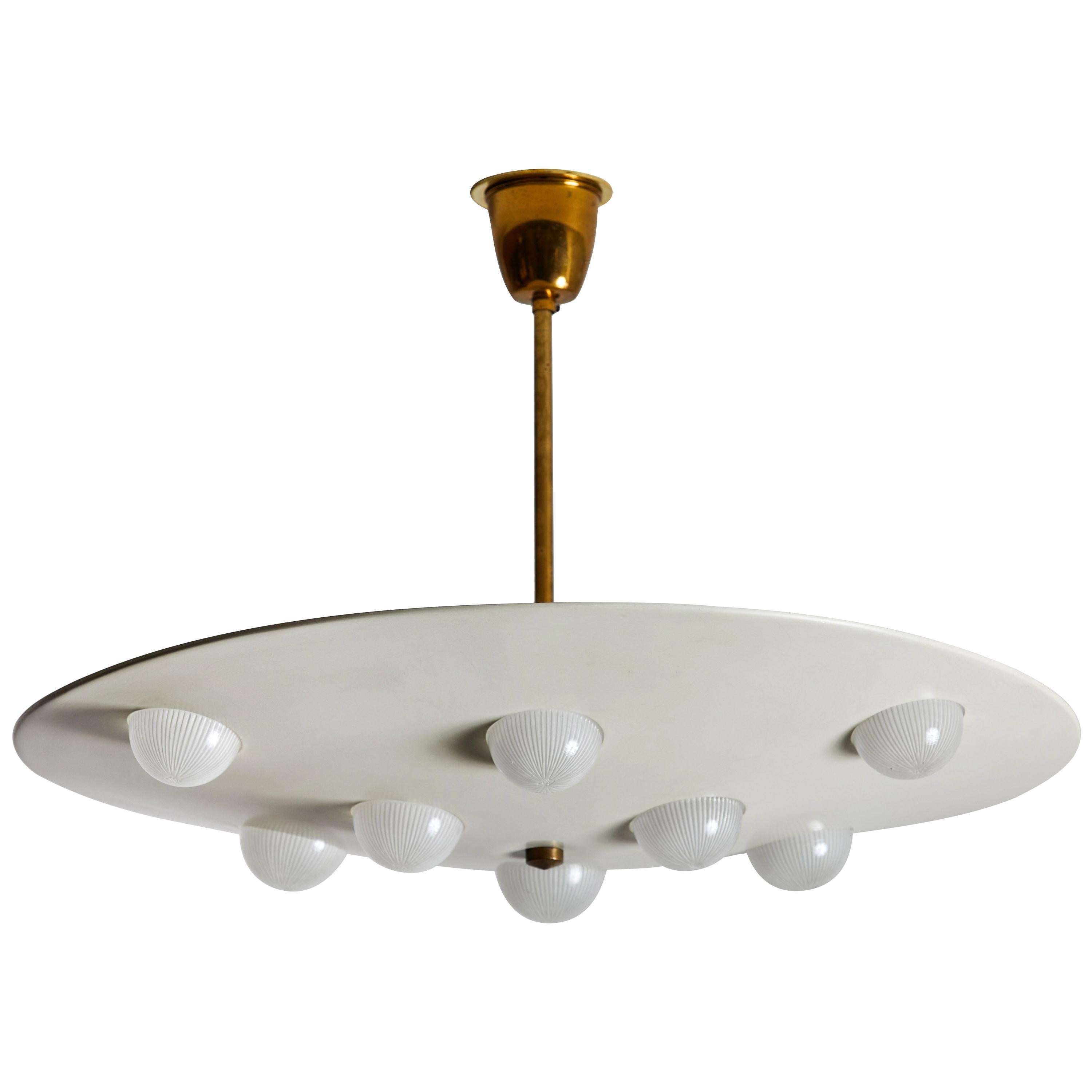 Italian Ceiling Light at 1stDibs
