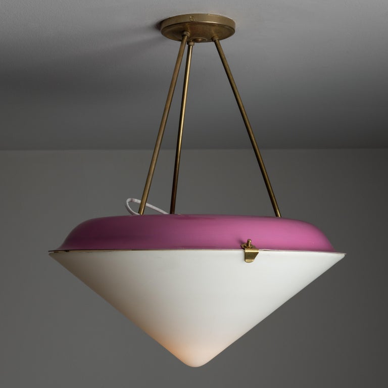 Italian Ceiling Lights by Stilux For Sale at 1stDibs