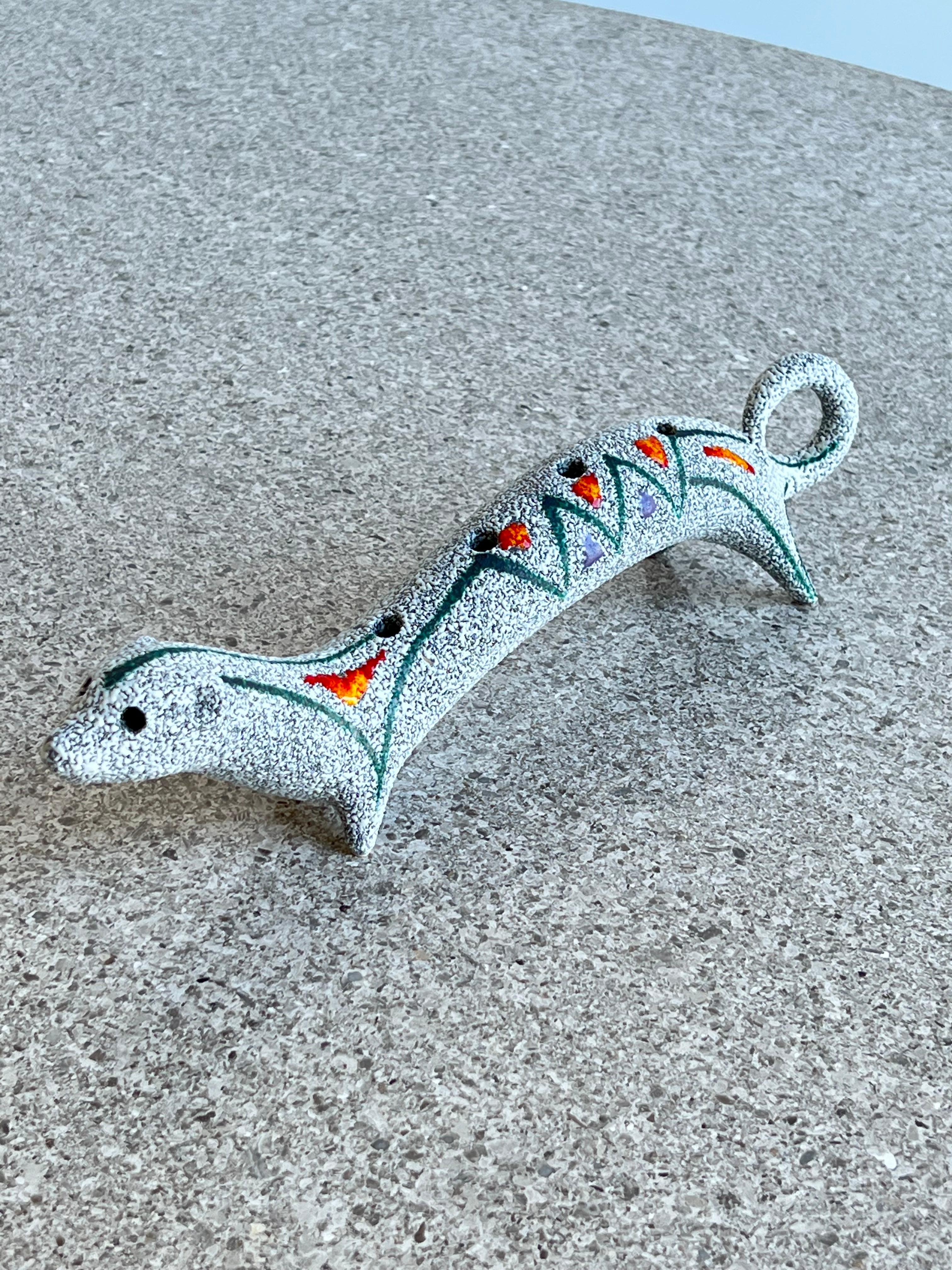 Italian Ceramic Animal Figure by Roberto Rigon at 1stDibs