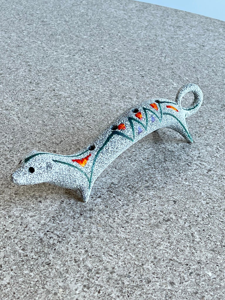 Figure d'animal en céramique italienne de Roberto Rigon En vente sur ...
