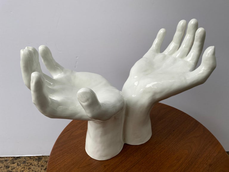 Italian Ceramic Hands by Taste Seller Stigma at 1stDibs
