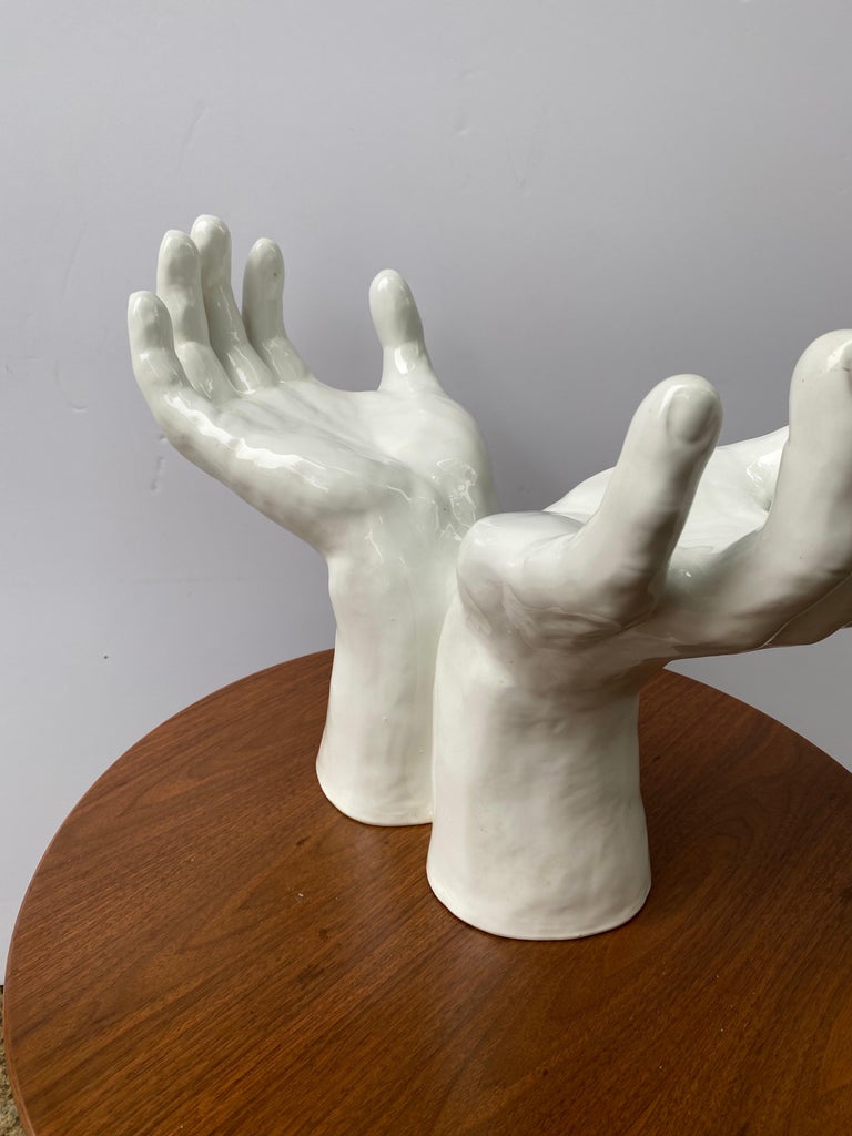 Italian Ceramic Hands by Taste Seller Stigma at 1stDibs