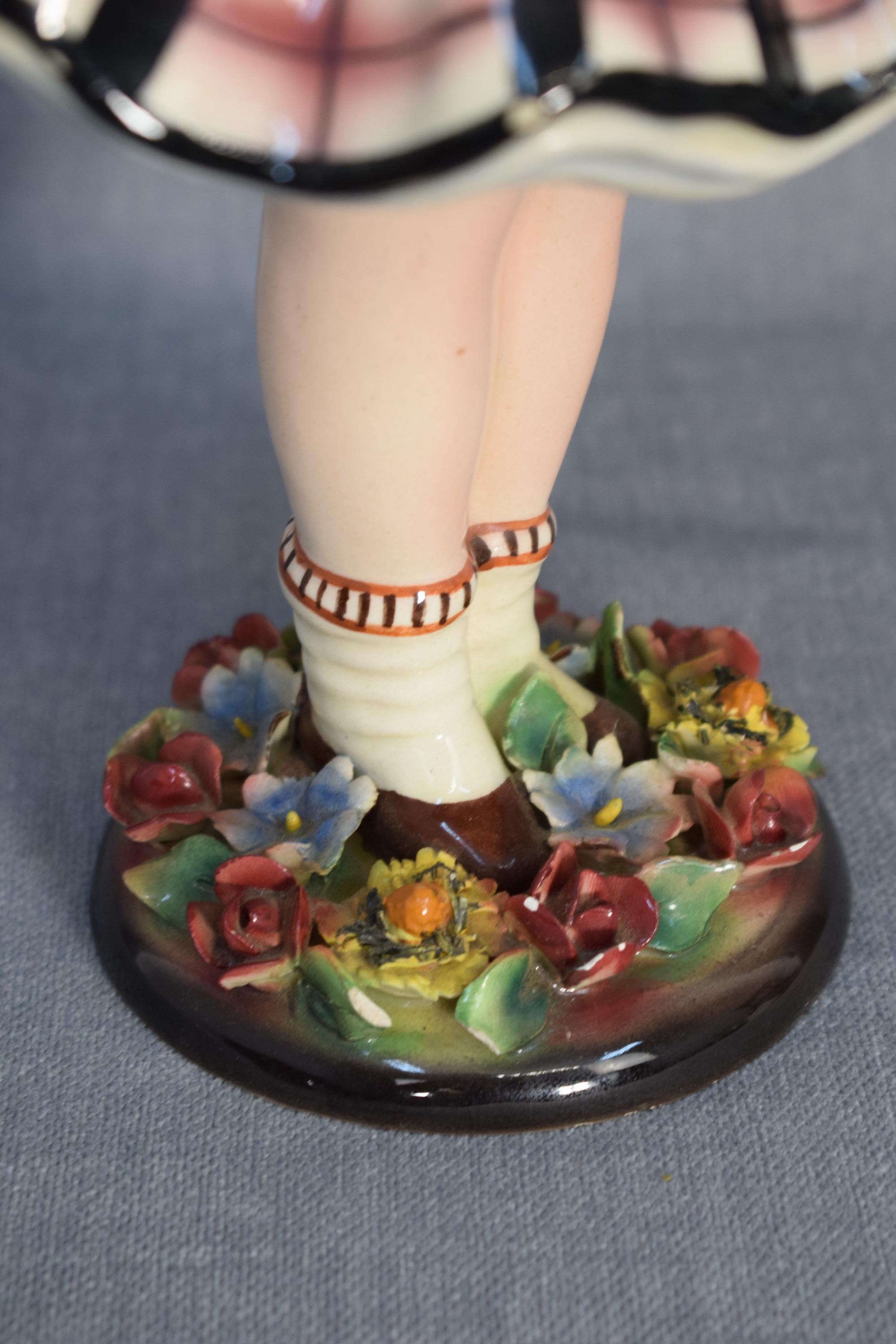 Italian Ceramic Sculpture by T. Sebelin, 1930s at 1stDibs