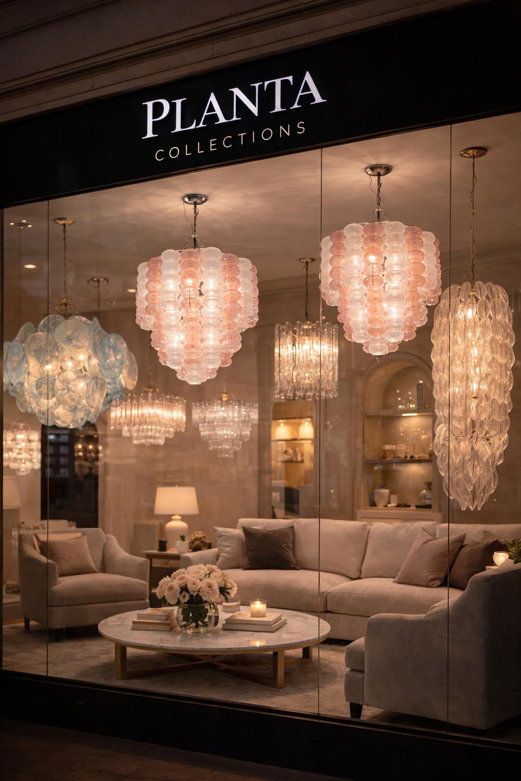 Italian Chandelier in Murano Glass, 1980s For Sale at 1stDibs