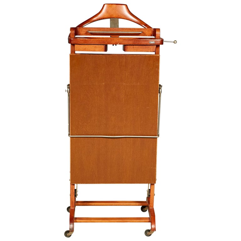 Italian Cherrywood Pants Press Valet For Sale at 1stdibs