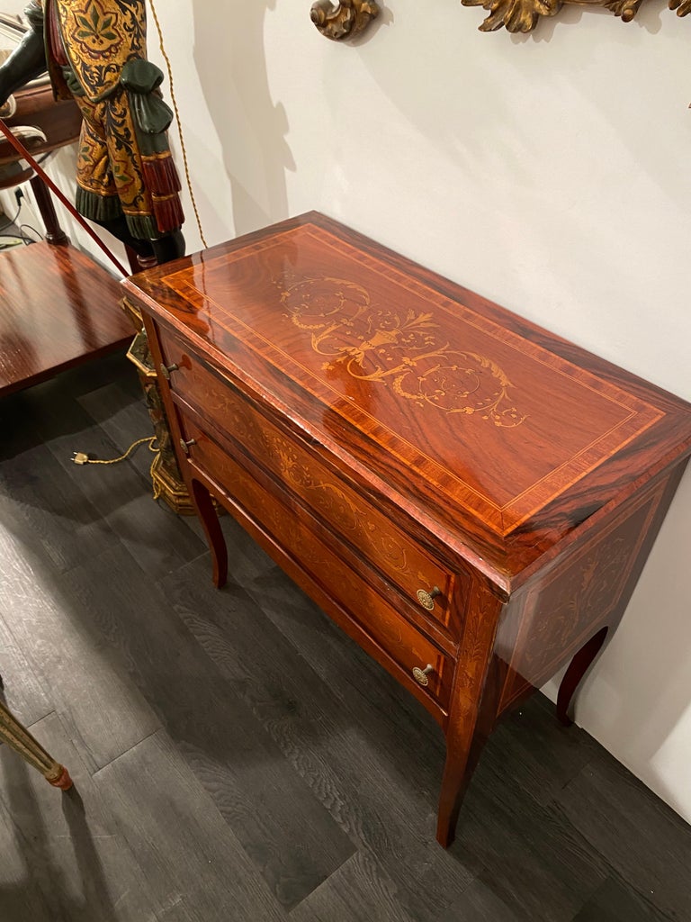 Italian Chest of 2 Drawers For Sale at 1stDibs