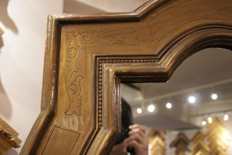 Italian Chiseled and Engraved Frame For Sale at 1stDibs