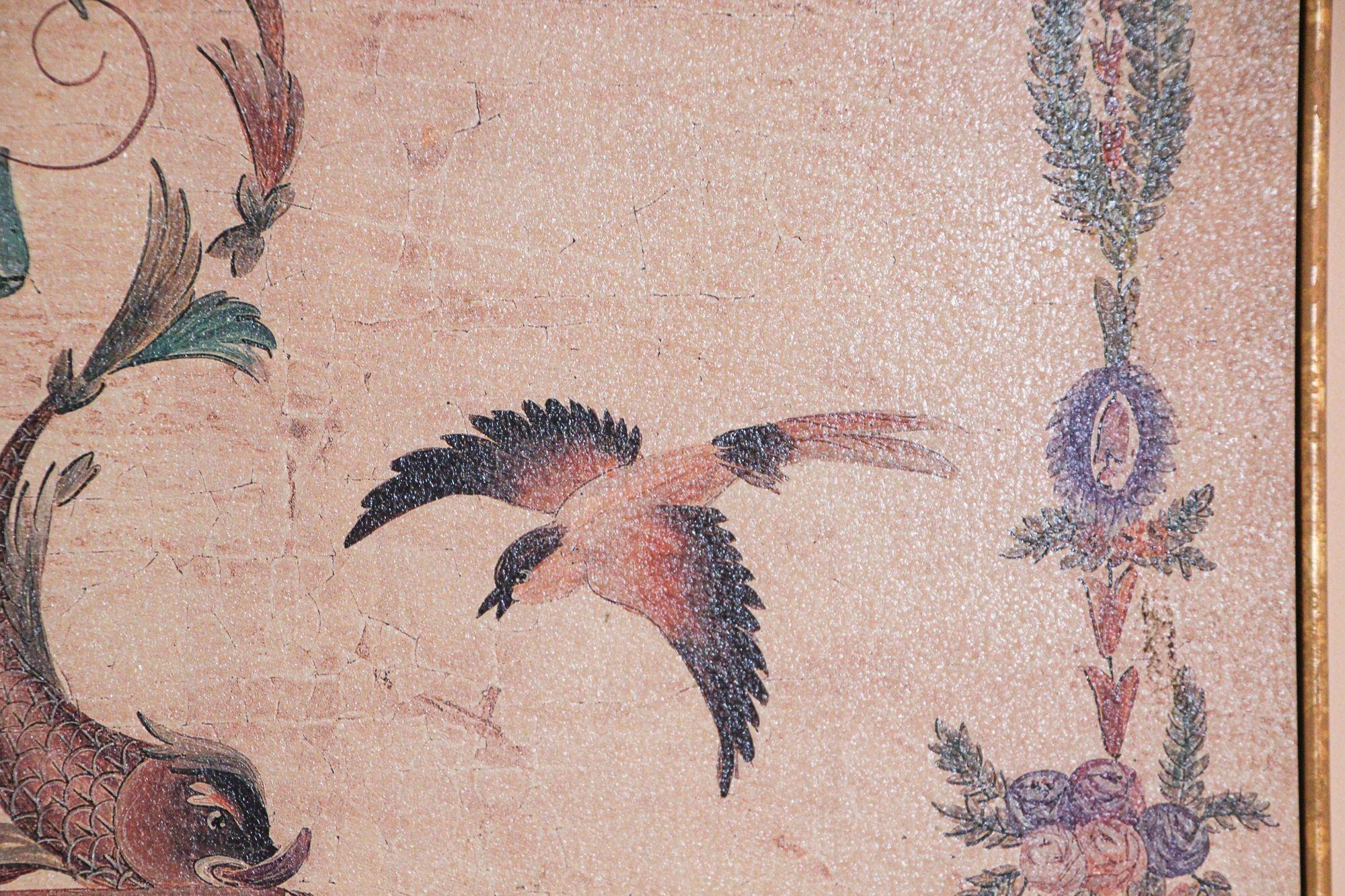 Italian Classical Design Picture Frame Painting on Board For Sale at ...