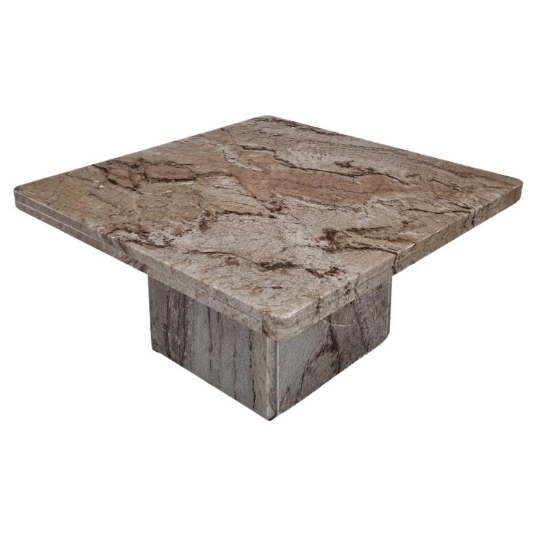 Italian Coffee or Side Table in Granite, 1980s For Sale at 1stDibs
