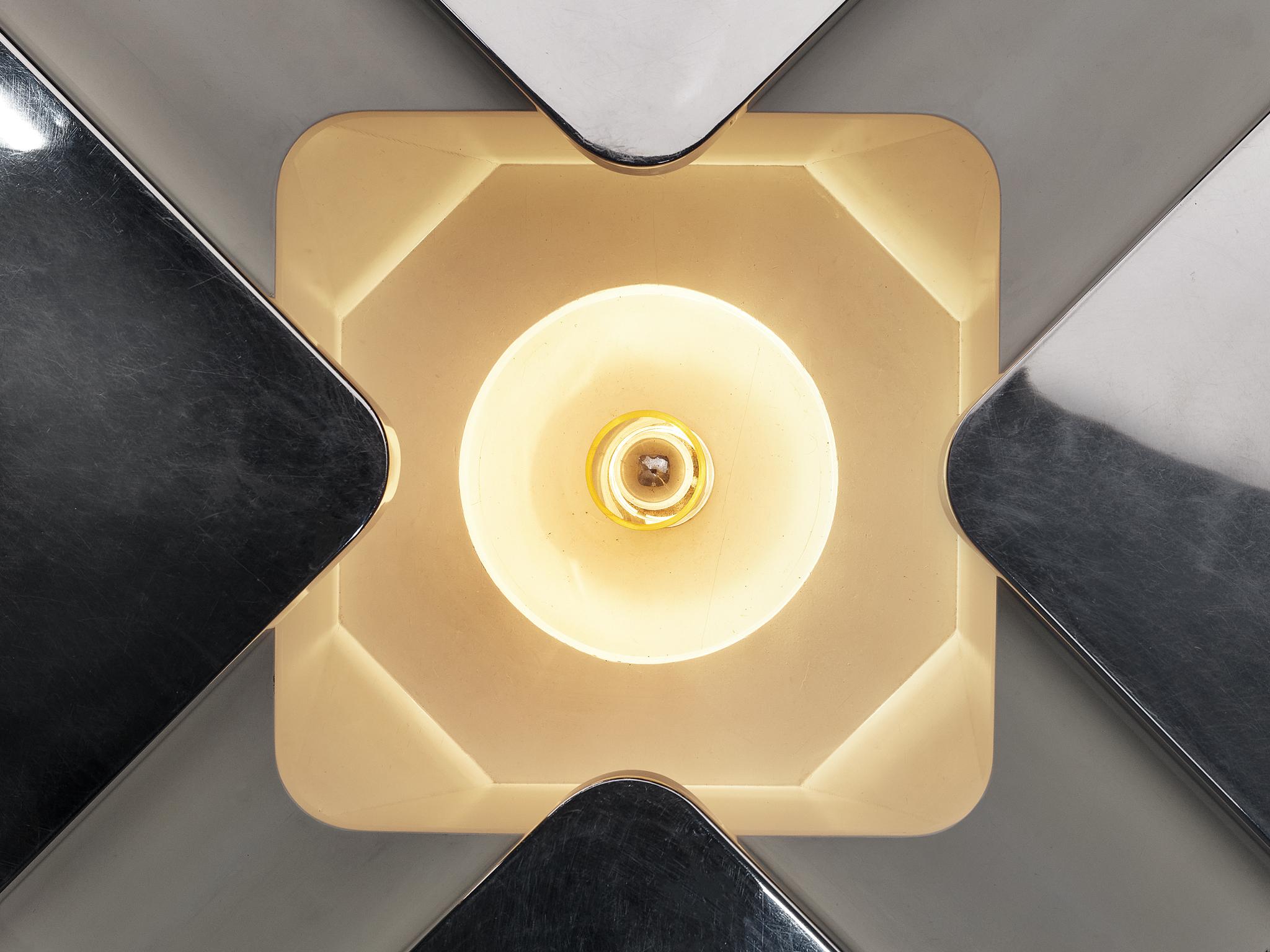 Cesare Augusto Nava Coffee Table 'Quadrifoglio' with Internal Light ...