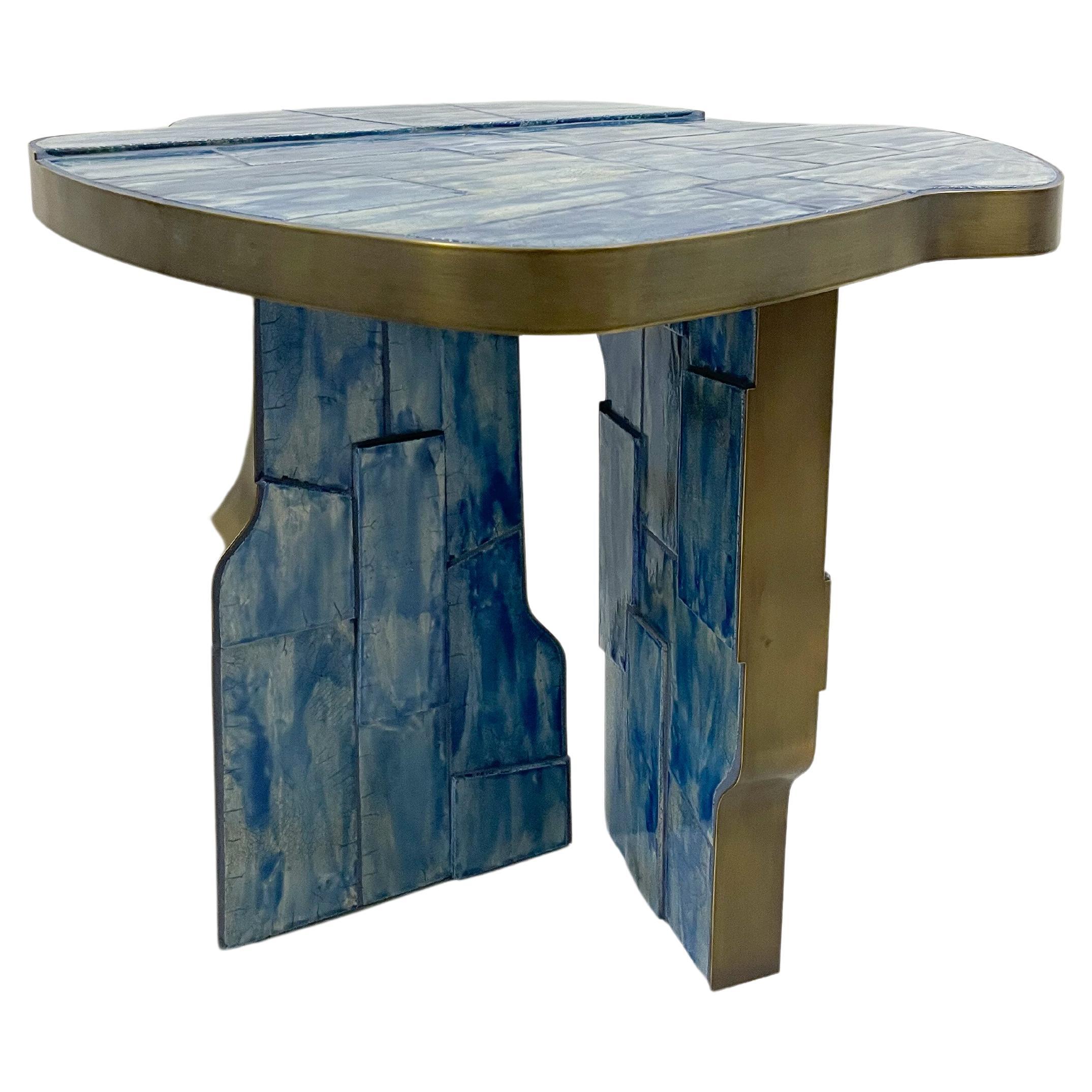 Italian Ceramic Snail Table at 1stDibs