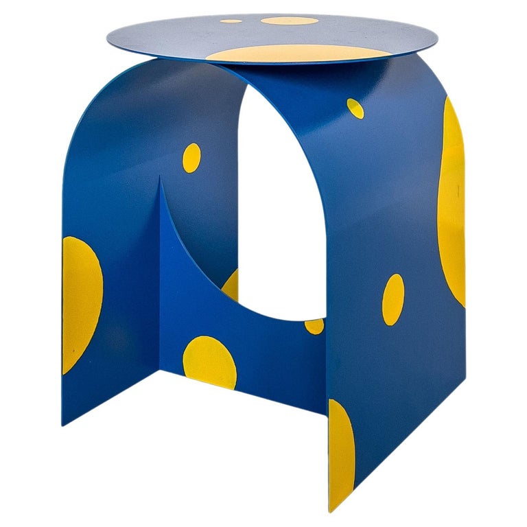 Italian Contemporary Palladium Zero Side Table by Spinzi, Limited ...