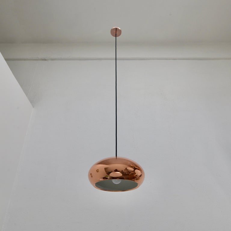Italian Copper Pendant For Sale at 1stDibs