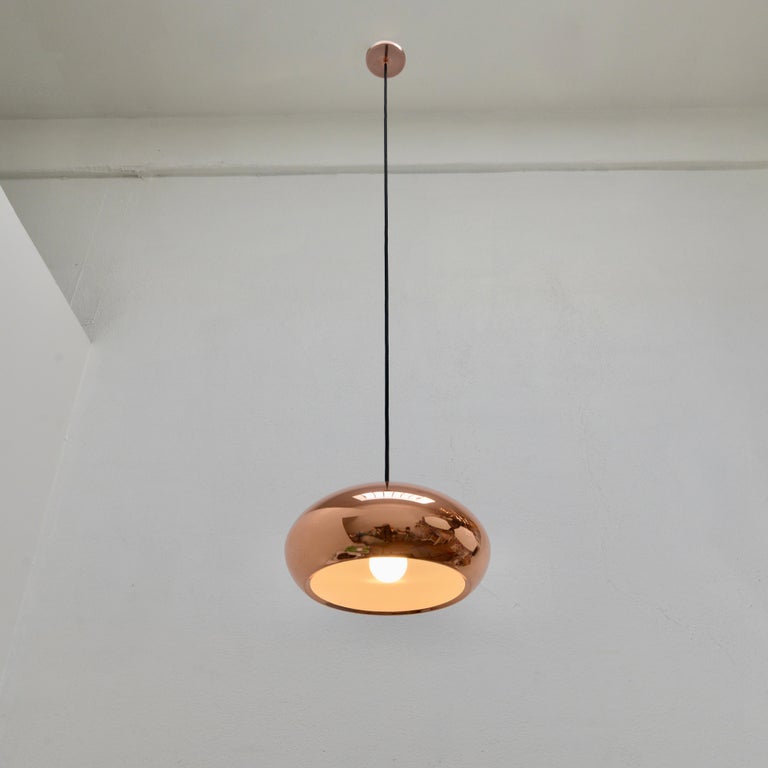 Italian Copper Pendant For Sale at 1stDibs