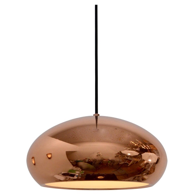 Italian Copper Pendant For Sale at 1stDibs