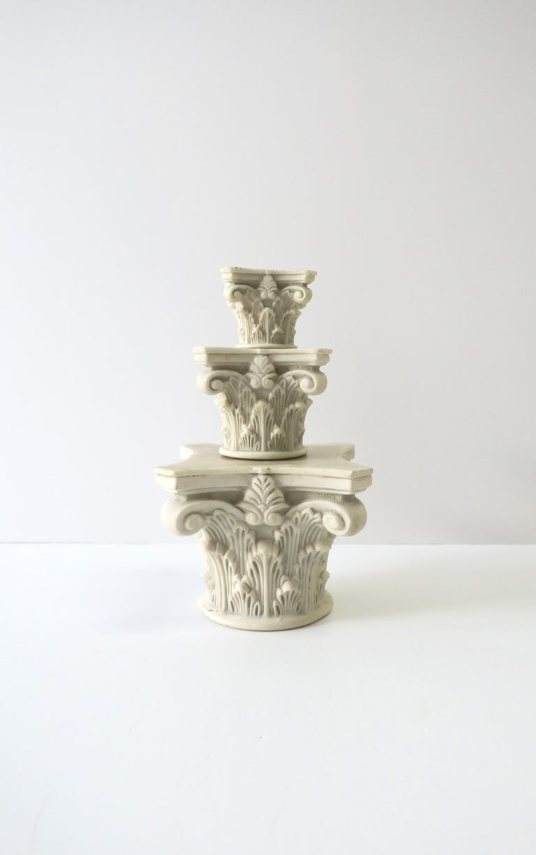 Italian Corinthian Column Pillar Capitol Decorative Objects ...