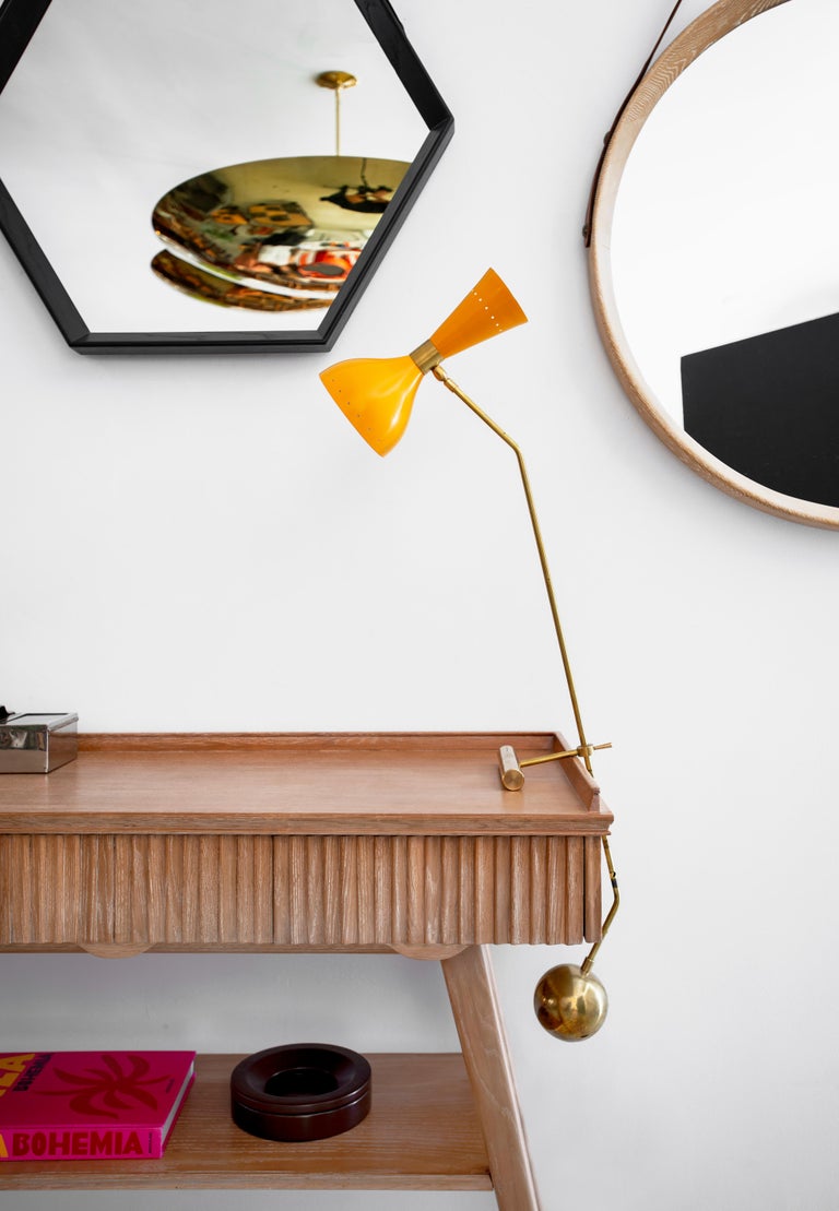 Italian Counterbalance Desk Lamp at 1stDibs