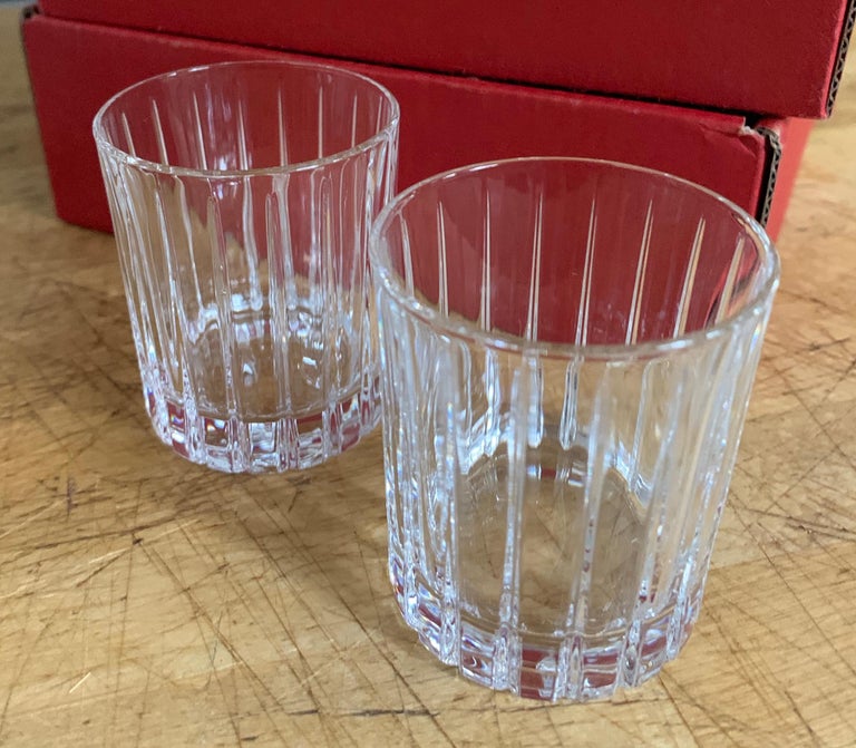 Italian Crystal Shot Glasses at 1stDibs