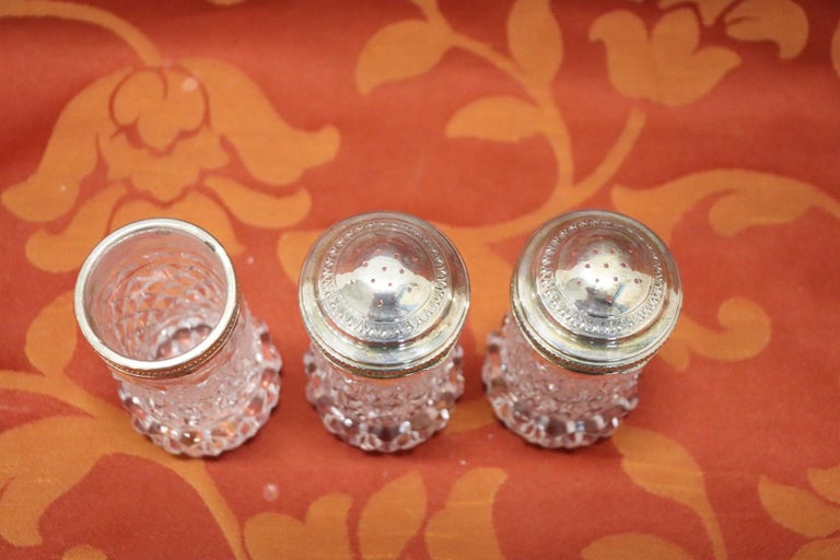 Italian Crystals Salt and Pepper Shaker, 1930s For Sale at 1stDibs ...