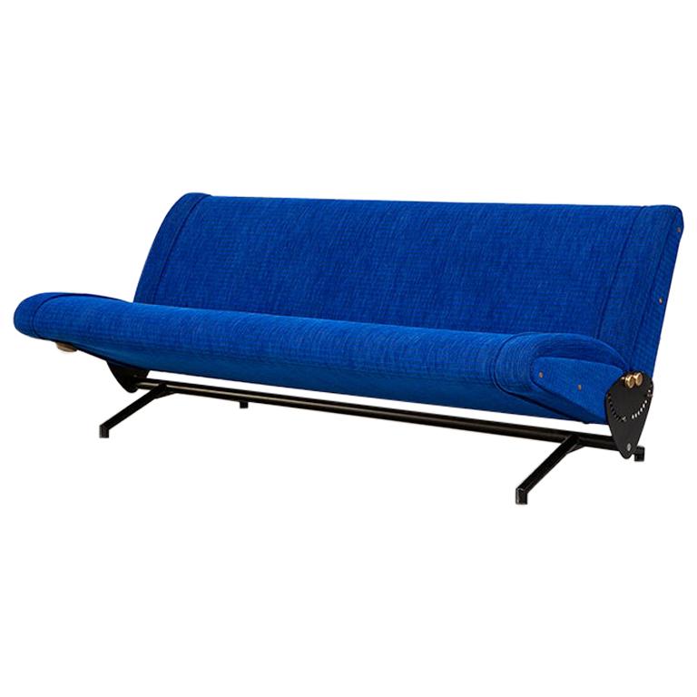 Electric Blue Sofa - For Sale on 1stDibs