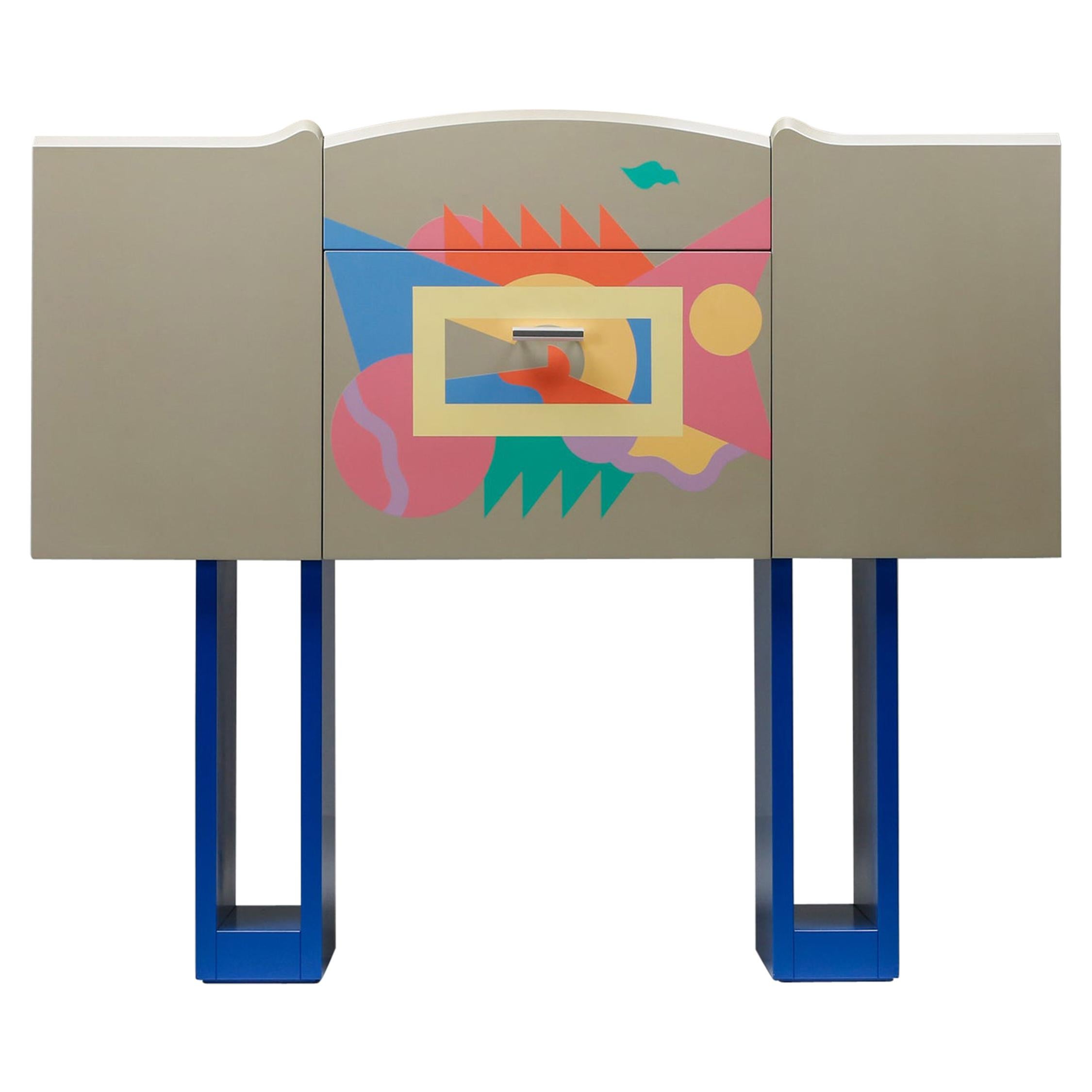 "A" Pair of Cabinets by Alessandro Mendin for Zerodisegno, 2007 at 1stDibs